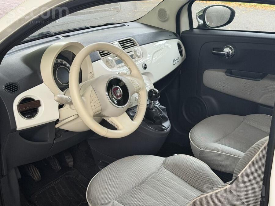 Balts Fiat 500 2008 Jūrmala, ar dzinēja tilpumu 1.40 L un nobraukumu 196 tūkst. km par 2200 €, foto 10 vietnē AUTOMOTO.COM.LV