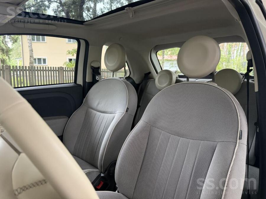 Balts Fiat 500 2008 Jūrmala, ar dzinēja tilpumu 1.40 L un nobraukumu 196 tūkst. km par 2200 €, foto 11 vietnē AUTOMOTO.COM.LV