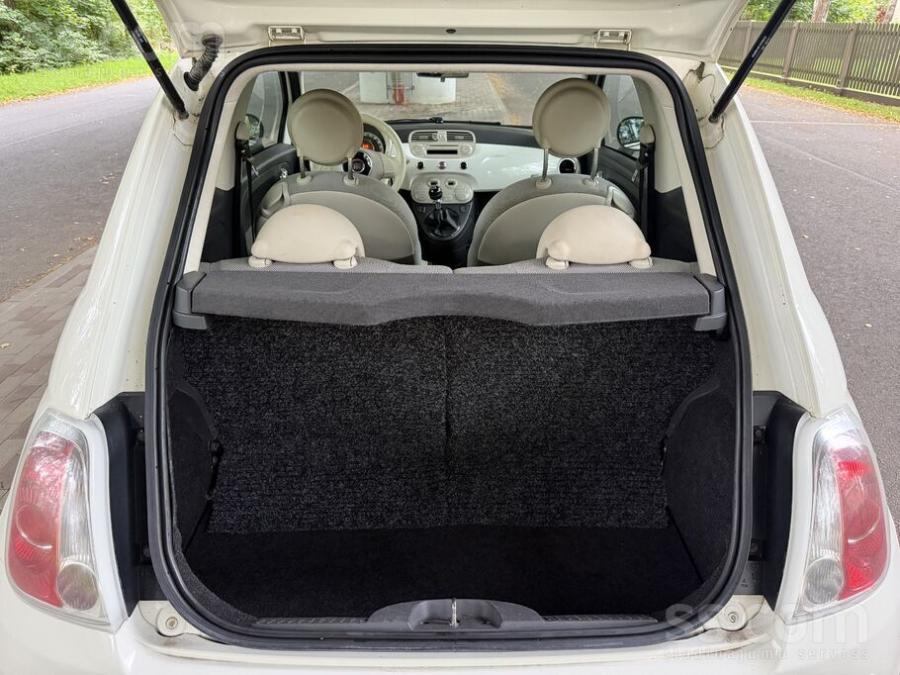 Balts Fiat 500 2008 Jūrmala, ar dzinēja tilpumu 1.40 L un nobraukumu 196 tūkst. km par 2200 €, foto 15 vietnē AUTOMOTO.COM.LV