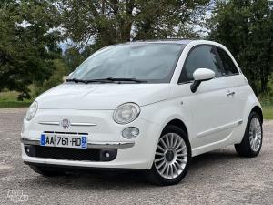 Balts Fiat 500 2009 Utena, ar dzinēja tilpumu 1.30 L un nobraukumu 196 tūkst. km par 2920 €, foto  vietnē AUTOMOTO.COM.LV