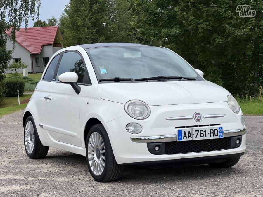 Balts Fiat 500 2009 Utena, ar dzinēja tilpumu 1.30 L un nobraukumu 196 tūkst. km par 2920 €, foto 5 vietnē AUTOMOTO.COM.LV