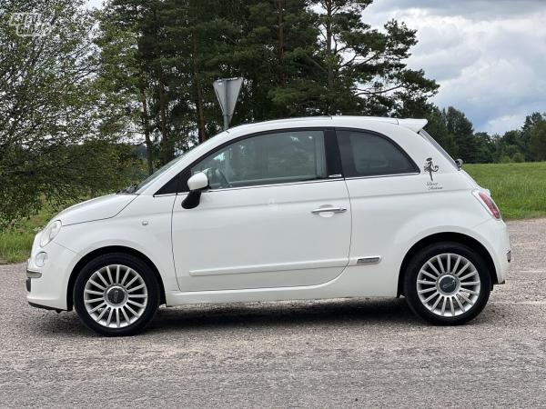 Balts Fiat 500 2009 Utena, ar dzinēja tilpumu 1.30 L un nobraukumu 196 tūkst. km par 2920 €, foto 7 vietnē AUTOMOTO.COM.LV