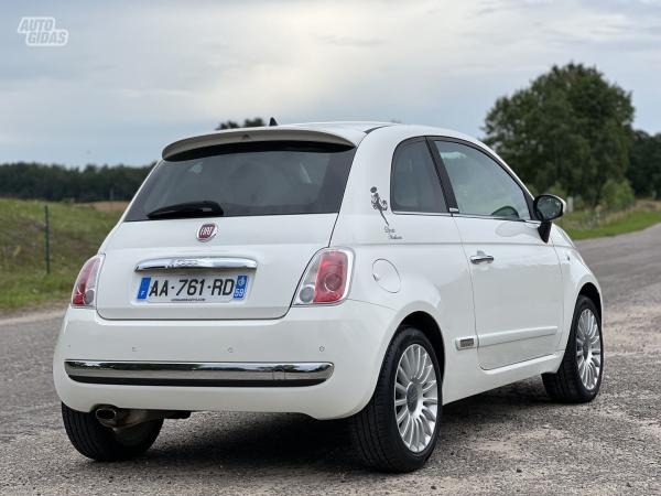 Balts Fiat 500 2009 Utena, ar dzinēja tilpumu 1.30 L un nobraukumu 196 tūkst. km par 2920 €, foto 10 vietnē AUTOMOTO.COM.LV