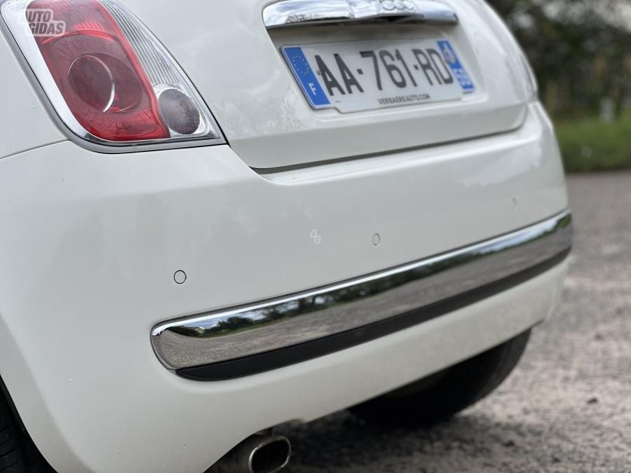 Balts Fiat 500 2009 Utena, ar dzinēja tilpumu 1.30 L un nobraukumu 196 tūkst. km par 2920 €, foto 11 vietnē AUTOMOTO.COM.LV