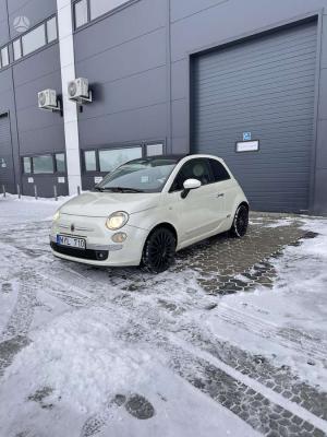 White Fiat 500 2009 in Vilnius, with an engine capacity of 1.37 L and mileage of 180 thousand km for 1950 €, photo 5 on AUTOMOTO.COM.LV