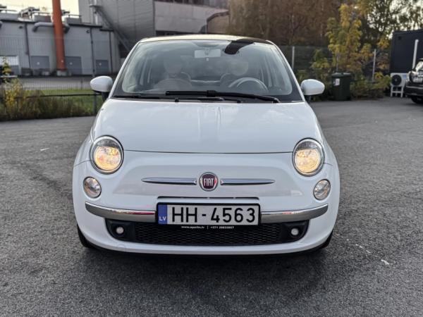 White Fiat 500 2009 in Riga, with an engine capacity of 1.20 L and mileage of 0 thousand km for 3250 €, photo 10 on AUTOMOTO.COM.LV