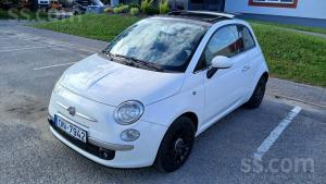 White Fiat 500 2009 in Cesis, with an engine capacity of 1.20 L and mileage of 232 thousand km for 2900 €, photo 5 on AUTOMOTO.COM.LV