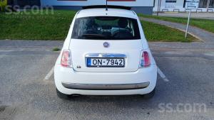 White Fiat 500 2009 in Cesis, with an engine capacity of 1.20 L and mileage of 232 thousand km for 2900 €, photo 7 on AUTOMOTO.COM.LV