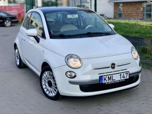 Balts Fiat 500 2009 Viļņa, ar dzinēja tilpumu 1.24 L un nobraukumu 181 tūkst. km par 3000 €, foto 5 vietnē AUTOMOTO.COM.LV