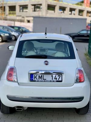 Balts Fiat 500 2009 Viļņa, ar dzinēja tilpumu 1.24 L un nobraukumu 181 tūkst. km par 3000 €, foto 7 vietnē AUTOMOTO.COM.LV