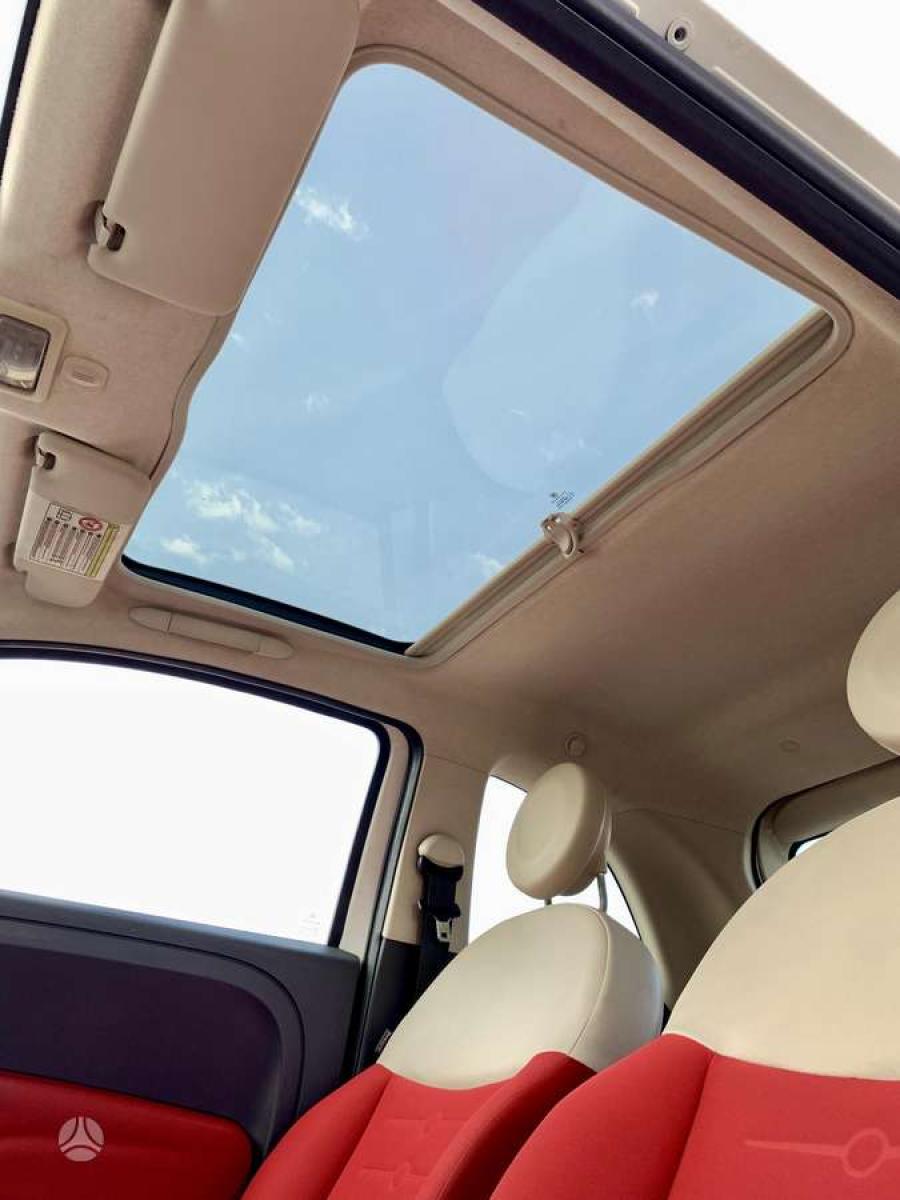Balts Fiat 500 2009 Viļņa, ar dzinēja tilpumu 1.24 L un nobraukumu 181 tūkst. km par 3000 €, foto 12 vietnē AUTOMOTO.COM.LV