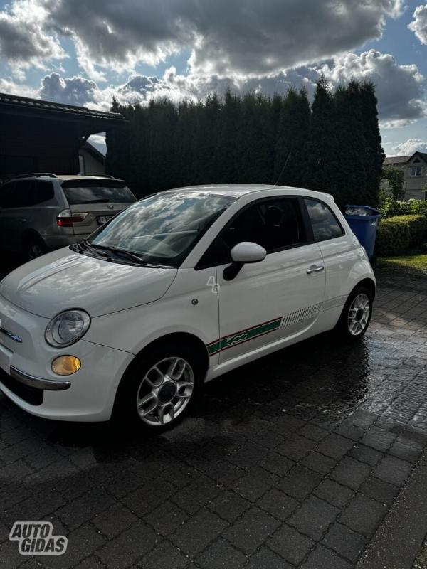 Balts Fiat 500 2009 Kaišiadorys, ar dzinēja tilpumu 1.30 L un nobraukumu 175 tūkst. km par 2800 €, foto 3 vietnē AUTOMOTO.COM.LV