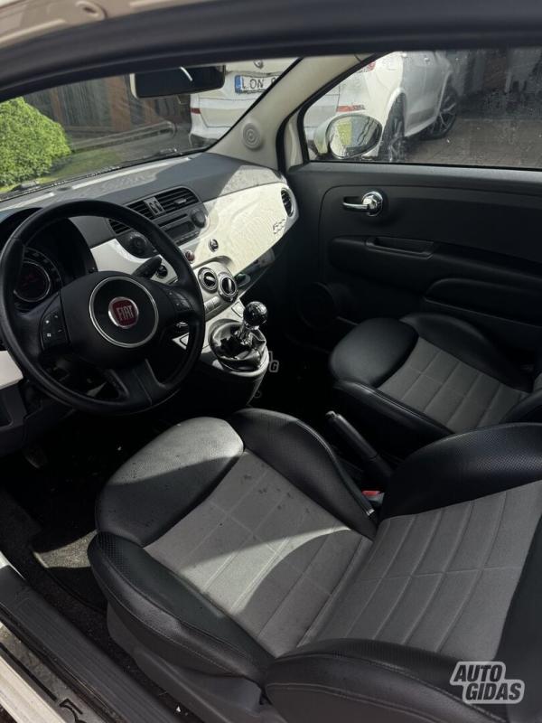 Balts Fiat 500 2009 Kaišiadorys, ar dzinēja tilpumu 1.30 L un nobraukumu 175 tūkst. km par 2800 €, foto 7 vietnē AUTOMOTO.COM.LV