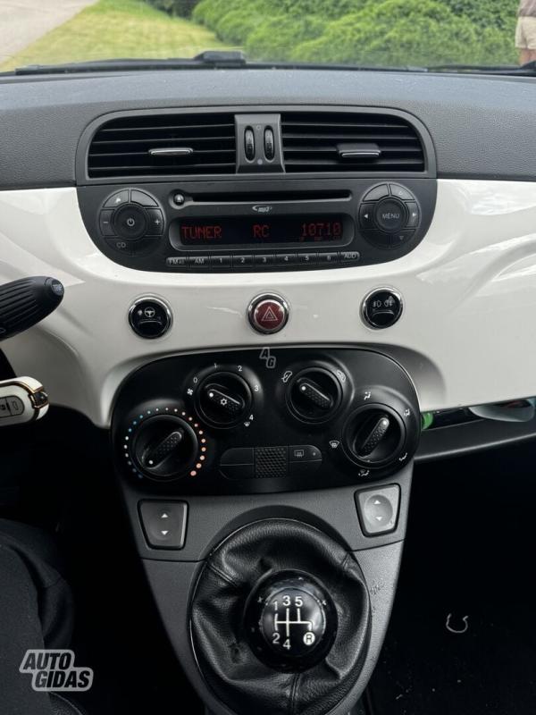 Balts Fiat 500 2009 Kaišiadorys, ar dzinēja tilpumu 1.30 L un nobraukumu 175 tūkst. km par 2800 €, foto 9 vietnē AUTOMOTO.COM.LV