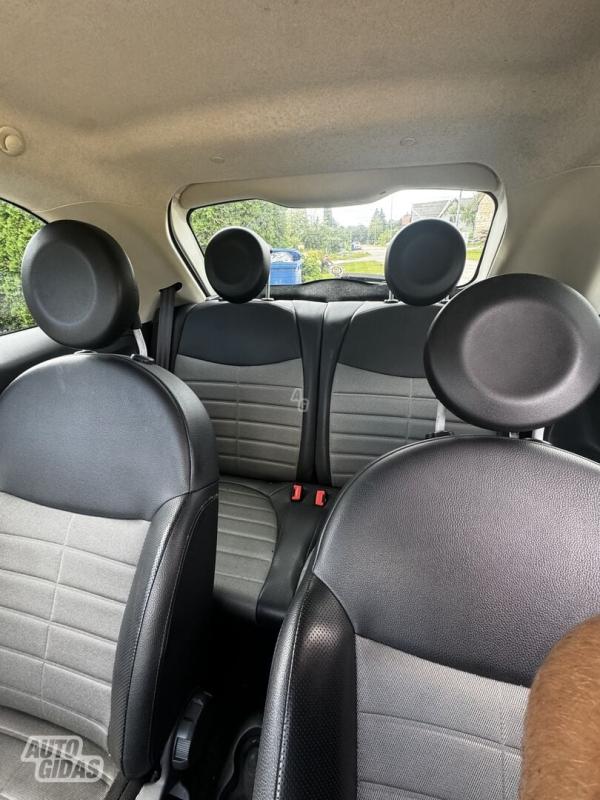 Balts Fiat 500 2009 Kaišiadorys, ar dzinēja tilpumu 1.30 L un nobraukumu 175 tūkst. km par 2800 €, foto 10 vietnē AUTOMOTO.COM.LV