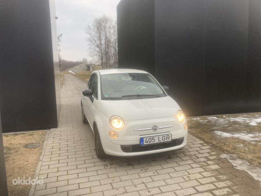 Белый Фиат 500 2010 в Таллин, объемом двигателя 1.20 л и пробегом 134 тыс. км за 8000 €, фото 5 на AUTOMOTO.COM.LV