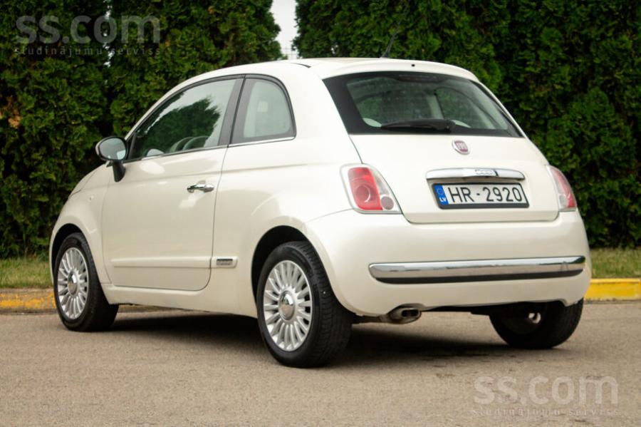 Balts Fiat 500 2011 Jelgava, ar dzinēja tilpumu 1.20 L un nobraukumu 341 tūkst. km par 2800 €, foto 5 vietnē AUTOMOTO.COM.LV