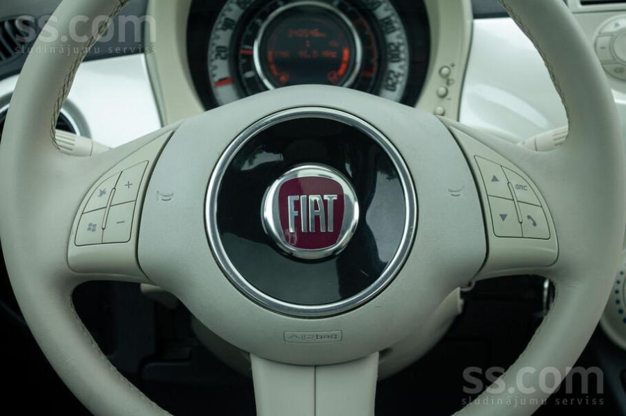 Balts Fiat 500 2011 Jelgava, ar dzinēja tilpumu 1.20 L un nobraukumu 341 tūkst. km par 2800 €, foto 14 vietnē AUTOMOTO.COM.LV