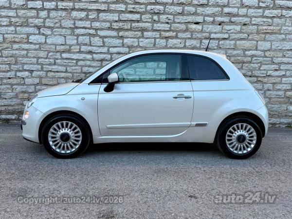 White Fiat 500 2012 in Tallinn, with an engine capacity of 1.20 L and mileage of 85 thousand km for 5700 €, photo 2 on AUTOMOTO.COM.LV
