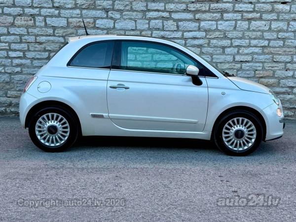 White Fiat 500 2012 in Tallinn, with an engine capacity of 1.20 L and mileage of 85 thousand km for 5700 €, photo 5 on AUTOMOTO.COM.LV