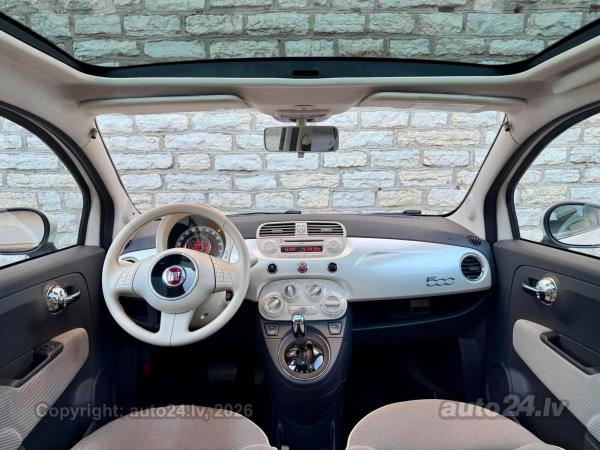 White Fiat 500 2012 in Tallinn, with an engine capacity of 1.20 L and mileage of 85 thousand km for 5700 €, photo 9 on AUTOMOTO.COM.LV