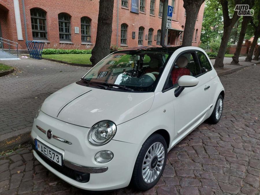 Balts Fiat 500 2012 Klaipėda, ar dzinēja tilpumu 1.20 L un nobraukumu 168 tūkst. km par 3500 €, foto 3 vietnē AUTOMOTO.COM.LV