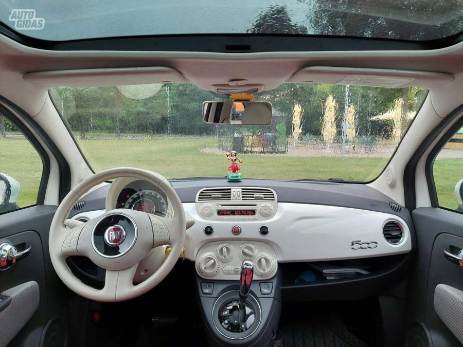 Balts Fiat 500 2012 Klaipėda, ar dzinēja tilpumu 1.20 L un nobraukumu 168 tūkst. km par 3500 €, foto 11 vietnē AUTOMOTO.COM.LV