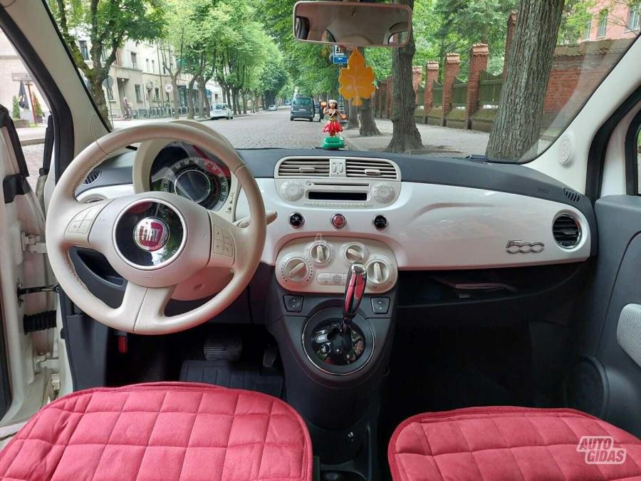 Balts Fiat 500 2012 Klaipėda, ar dzinēja tilpumu 1.20 L un nobraukumu 168 tūkst. km par 3500 €, foto 19 vietnē AUTOMOTO.COM.LV