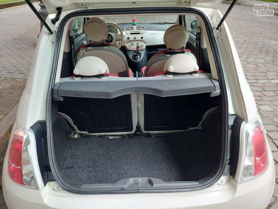 Balts Fiat 500 2012 Klaipėda, ar dzinēja tilpumu 1.20 L un nobraukumu 168 tūkst. km par 3500 €, foto 21 vietnē AUTOMOTO.COM.LV
