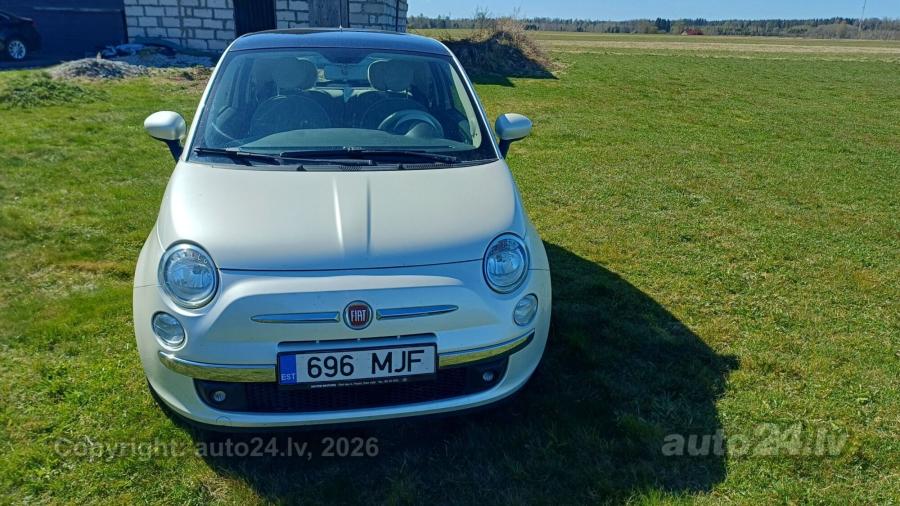 White Fiat 500 2013 in Tallinn, with an engine capacity of 1.20 L and mileage of 141 thousand km for 3750 €, photo 3 on AUTOMOTO.COM.LV