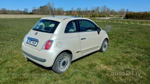 White Fiat 500 2013 in Tallinn, with an engine capacity of 1.20 L and mileage of 141 thousand km for 3750 €, photo 6 on AUTOMOTO.COM.LV