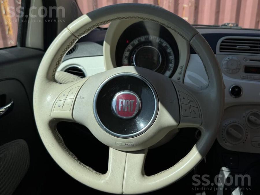 Balts Fiat 500 2013 Liepāja, ar dzinēja tilpumu 1.20 L un nobraukumu 181 tūkst. km par 1950 €, foto 6 vietnē AUTOMOTO.COM.LV