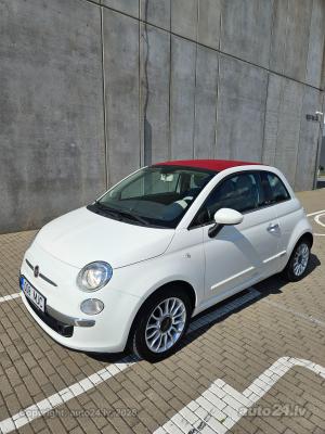 Balts Fiat 500 2013 Tallina, ar dzinēja tilpumu 1.20 L un nobraukumu 78 tūkst. km par 3900 €, foto  vietnē AUTOMOTO.COM.LV