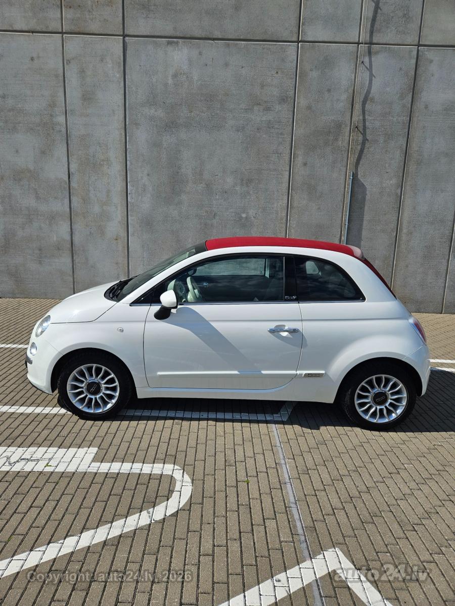 Balts Fiat 500 2013 Tallina, ar dzinēja tilpumu 1.20 L un nobraukumu 78 tūkst. km par 3900 €, foto 3 vietnē AUTOMOTO.COM.LV