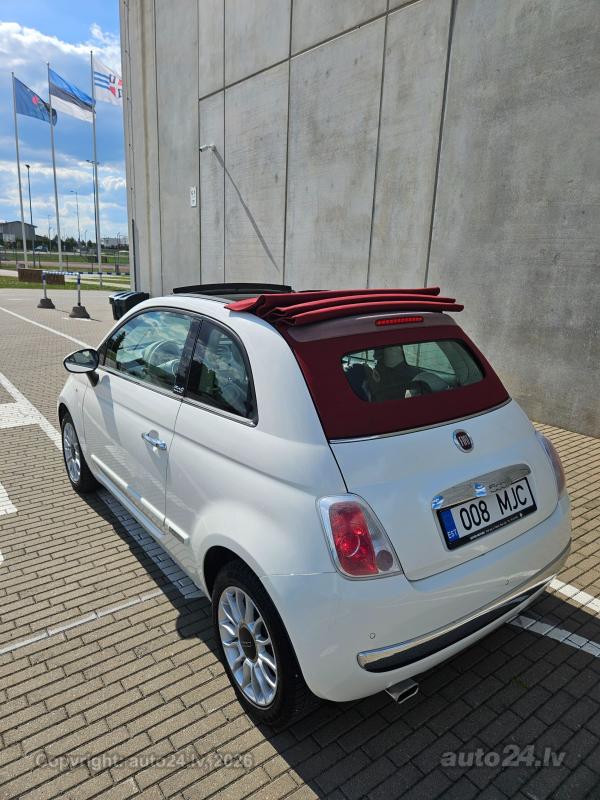 White Fiat 500 2013 in Tallinn, with an engine capacity of 1.20 L and mileage of 78 thousand km for 3900 €, photo 4 on AUTOMOTO.COM.LV