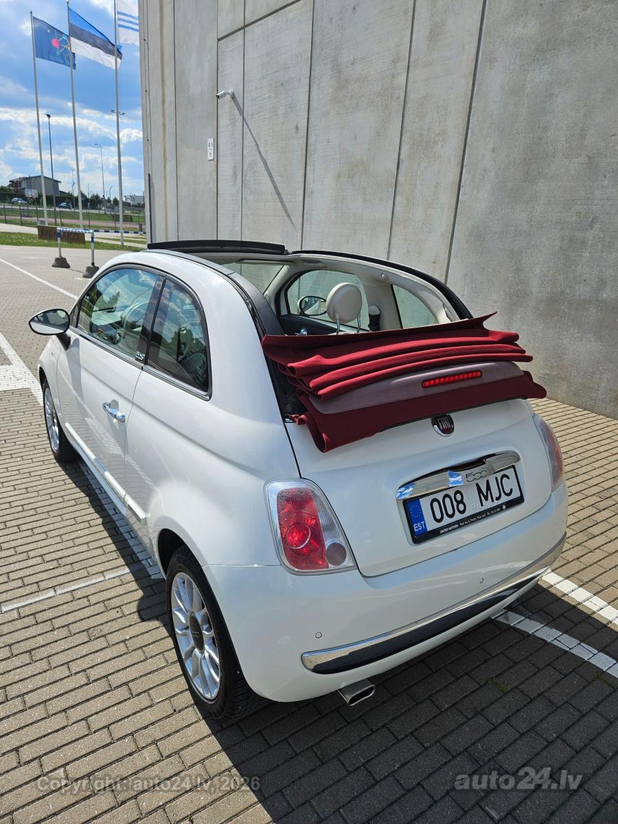 Balts Fiat 500 2013 Tallina, ar dzinēja tilpumu 1.20 L un nobraukumu 78 tūkst. km par 3900 €, foto 6 vietnē AUTOMOTO.COM.LV