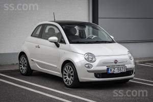 Белый Фиат 500 2013 в Рига, объемом двигателя 1.20 л и пробегом 107 тыс. км за 4450 €, фото 4 на AUTOMOTO.COM.LV
