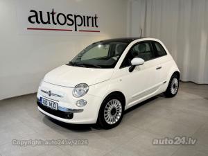 Balts Fiat 500 2013 Tallina, ar dzinēja tilpumu 1.20 L un nobraukumu 53 tūkst. km par 6990 €, foto  vietnē AUTOMOTO.COM.LV