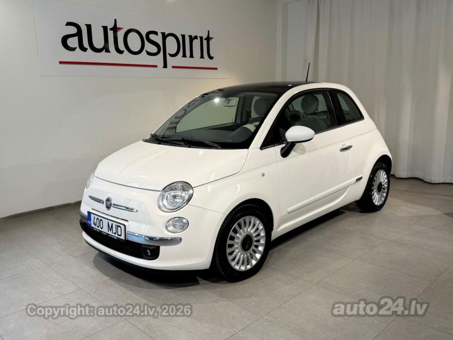 Balts Fiat 500 2013 Tallina, ar dzinēja tilpumu 1.20 L un nobraukumu 53 tūkst. km par 6990 €, foto 1 vietnē AUTOMOTO.COM.LV