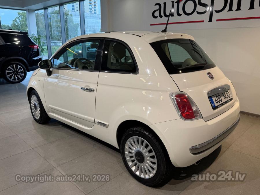 Balts Fiat 500 2013 Tallina, ar dzinēja tilpumu 1.20 L un nobraukumu 53 tūkst. km par 6990 €, foto 5 vietnē AUTOMOTO.COM.LV