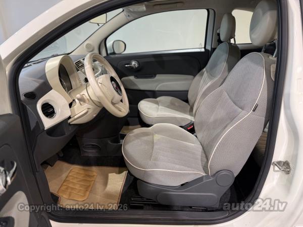 Balts Fiat 500 2013 Tallina, ar dzinēja tilpumu 1.20 L un nobraukumu 53 tūkst. km par 6990 €, foto 8 vietnē AUTOMOTO.COM.LV