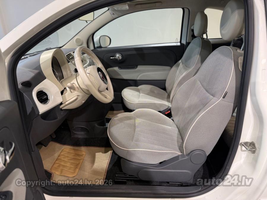 Balts Fiat 500 2013 Tallina, ar dzinēja tilpumu 1.20 L un nobraukumu 53 tūkst. km par 6990 €, foto 8 vietnē AUTOMOTO.COM.LV