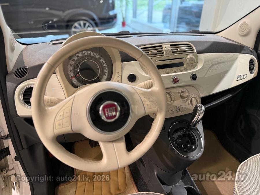 Balts Fiat 500 2013 Tallina, ar dzinēja tilpumu 1.20 L un nobraukumu 53 tūkst. km par 6990 €, foto 9 vietnē AUTOMOTO.COM.LV