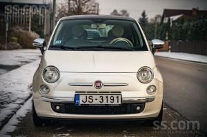 Balts Fiat 500 2014 Rīga, ar dzinēja tilpumu 1.20 L un nobraukumu 0 tūkst. km par 4990 €, foto 2 vietnē AUTOMOTO.COM.LV