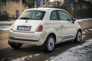 Balts Fiat 500 2014 Rīga, ar dzinēja tilpumu 1.20 L un nobraukumu 0 tūkst. km par 4990 €, foto 4 vietnē AUTOMOTO.COM.LV