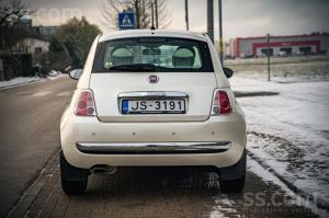 Balts Fiat 500 2014 Rīga, ar dzinēja tilpumu 1.20 L un nobraukumu 0 tūkst. km par 4990 €, foto 5 vietnē AUTOMOTO.COM.LV