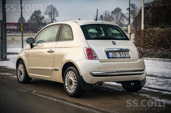Balts Fiat 500 2014 Rīga, ar dzinēja tilpumu 1.20 L un nobraukumu 0 tūkst. km par 4990 €, foto 6 vietnē AUTOMOTO.COM.LV
