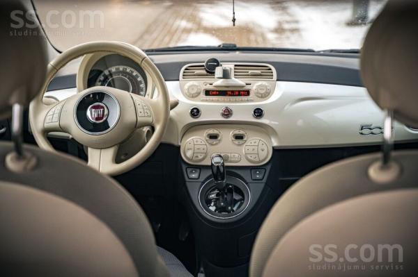 Balts Fiat 500 2014 Rīga, ar dzinēja tilpumu 1.20 L un nobraukumu 0 tūkst. km par 4990 €, foto 7 vietnē AUTOMOTO.COM.LV
