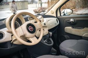 Balts Fiat 500 2014 Rīga, ar dzinēja tilpumu 1.20 L un nobraukumu 0 tūkst. km par 4990 €, foto 12 vietnē AUTOMOTO.COM.LV