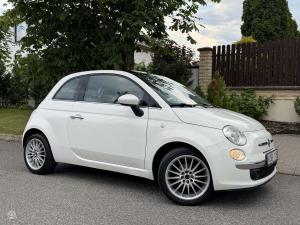 White Fiat 500 2014 in Vilnius, with an engine capacity of 1.20 L and mileage of 130 thousand km for 4450 €, photo 7 on AUTOMOTO.COM.LV